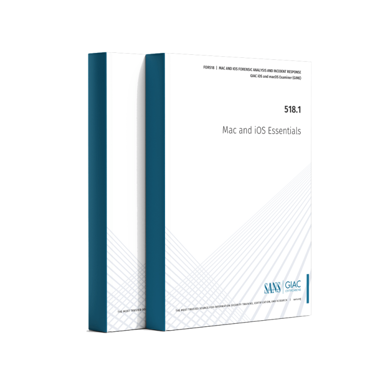 SANS FOR518.1 Mac and iOS Essentials | امن افزار رایکا
